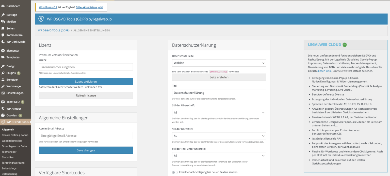 Ein rechtssicheres Impressum bei WordPress erstellen – alles was du ...